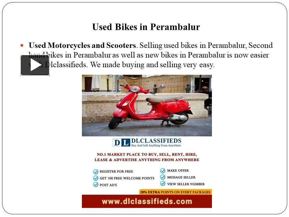 Used bikes in Perambalur presentation | free to download