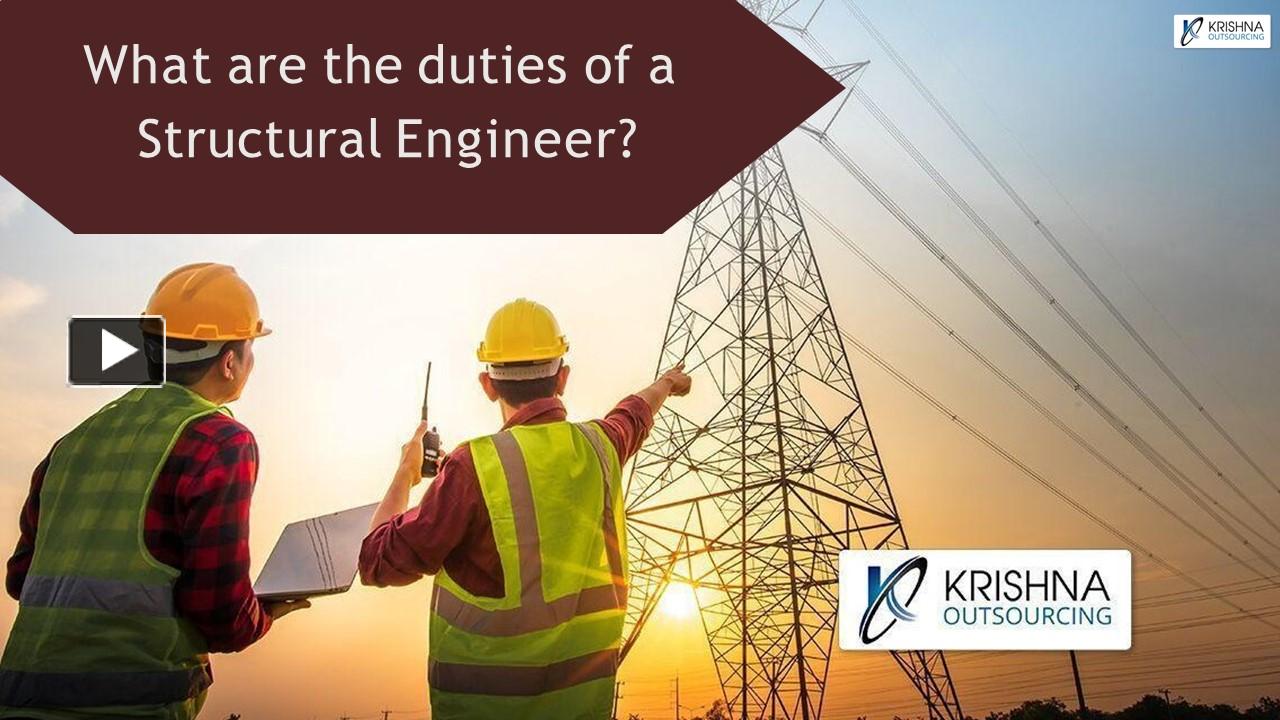 What are the duties of a Structural Engineer? presentation | free to download