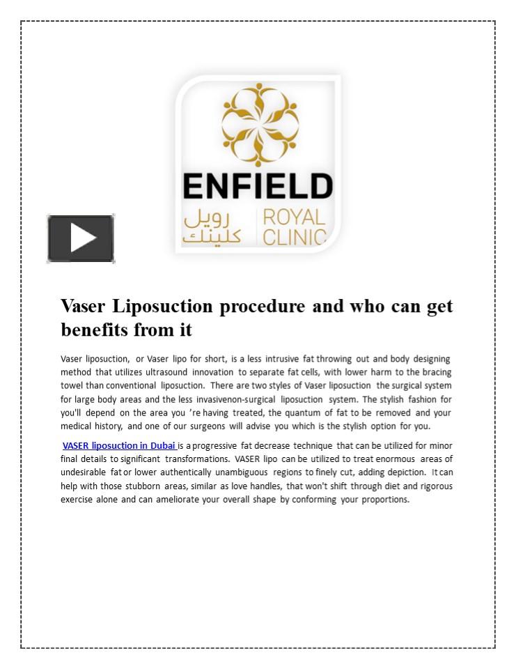 PPT – Vaser Liposuction procedure and who can get benefits from it PowerPoint presentation ...