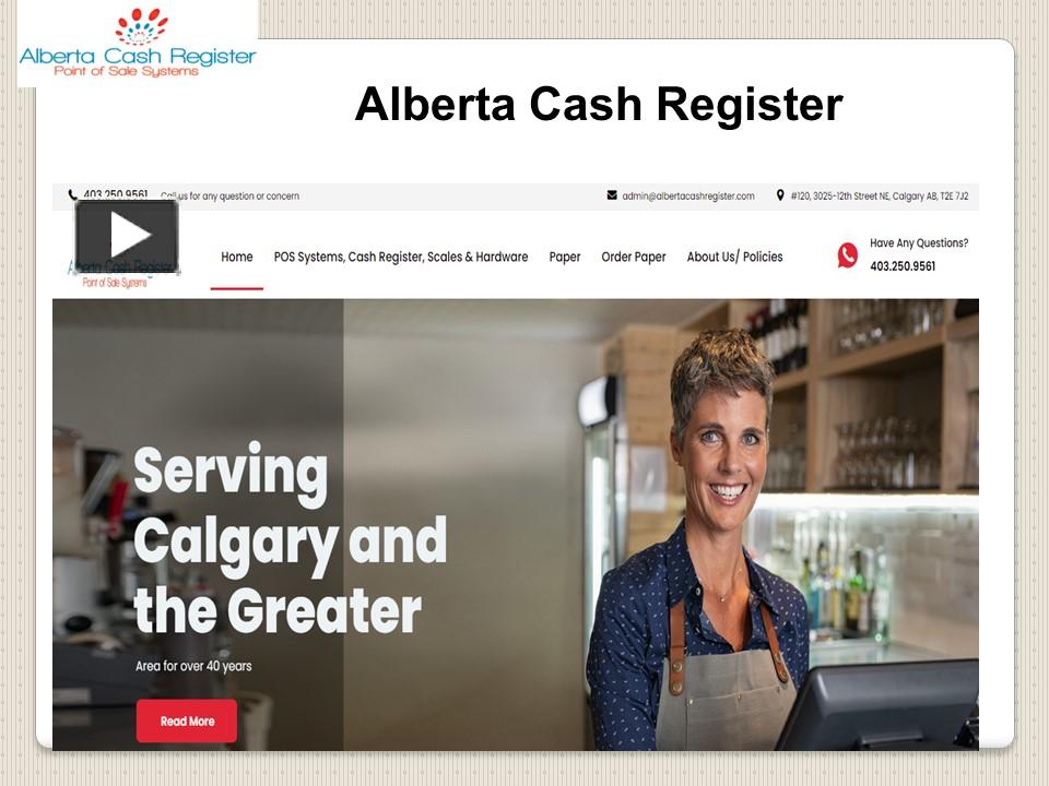 PPT – POS Cash Register Software - Alberta Cash Register PowerPoint presentation | free to ...