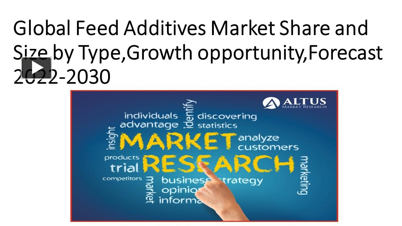 Global Feed Additives Market Share and Size by Type,Growth opportunity,Forecast 2022-2030 ...