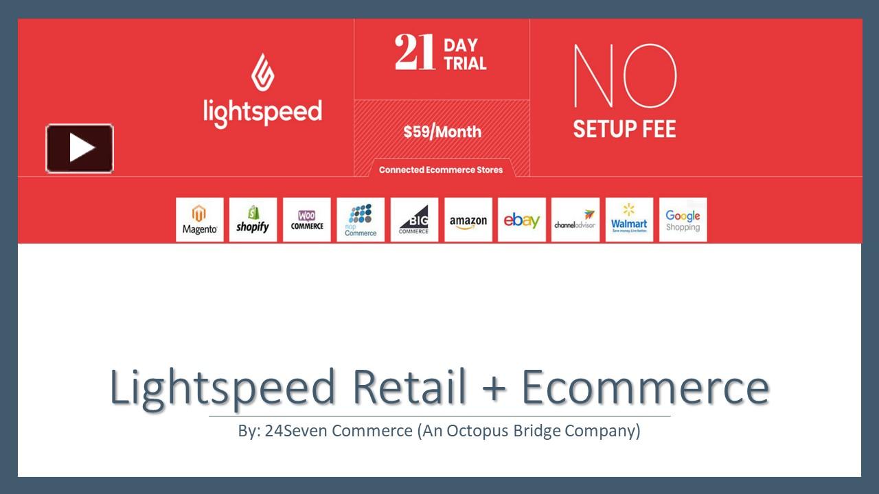 Lightspeed Retail POS and eCommerce Integration presentation | free to download