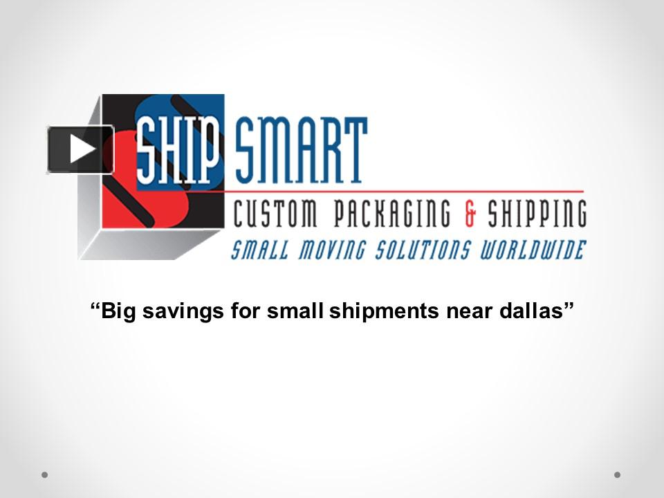 PPT – Functional Small moving company near me | Ship Smart Inc. In Dallas PowerPoint ...