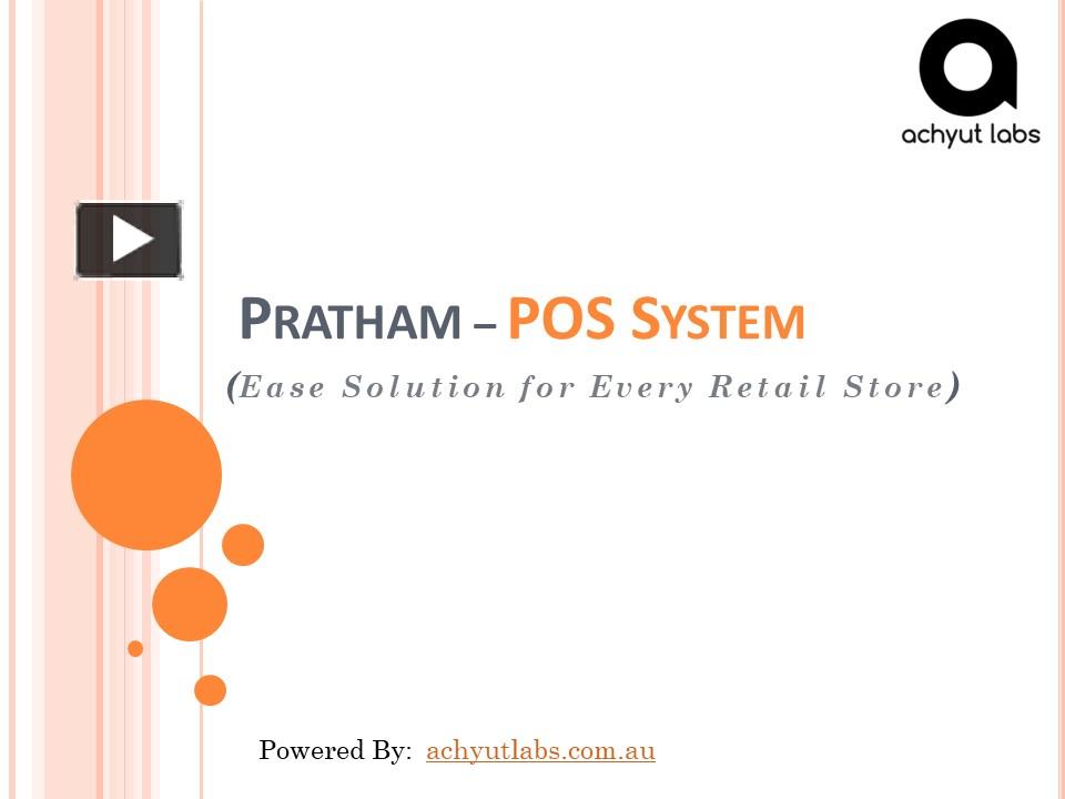 PPT – Pratham POS System (1) PowerPoint presentation | free to download - id: 9533c0-ZGU2N