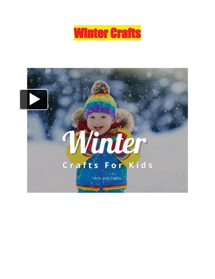 PPT – Winter Crafts For Kids PowerPoint presentation | free to download ...