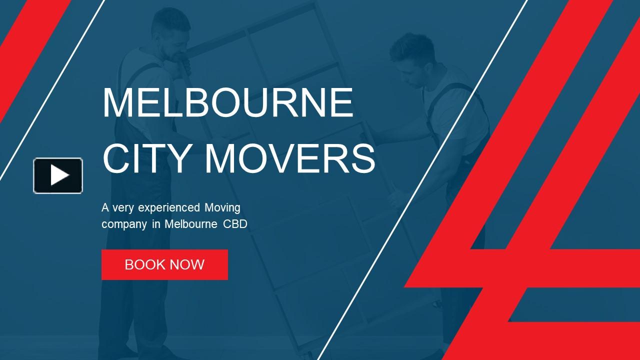 PPT – Melbourne City Movers – Urban Movers PowerPoint presentation | free to download - id ...