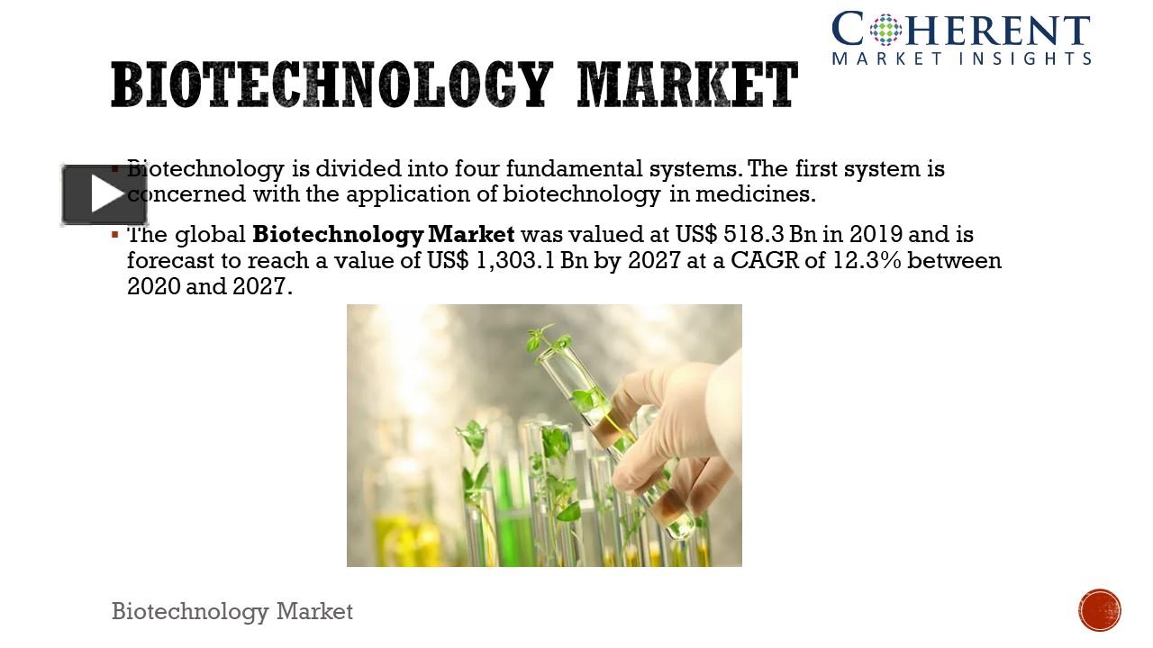 PPT – Biotechnology Market PowerPoint presentation | free to download ...