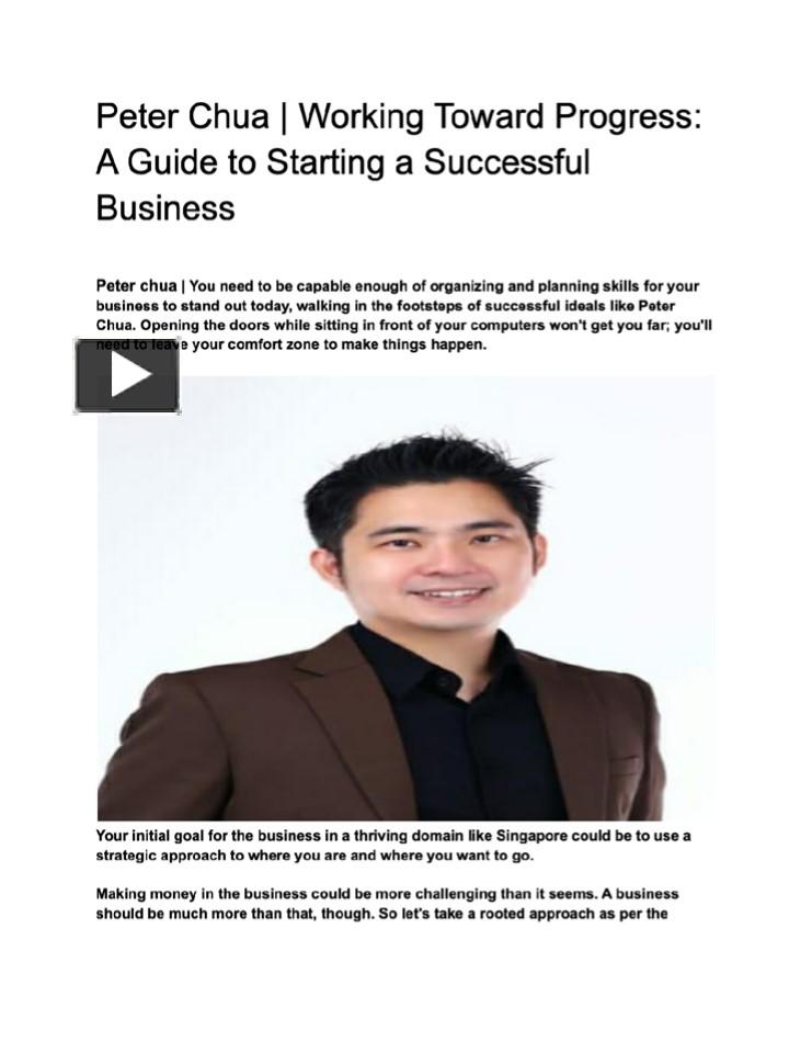 PPT – Peter chua PowerPoint presentation | free to download - id: 9542c7-YTEyY