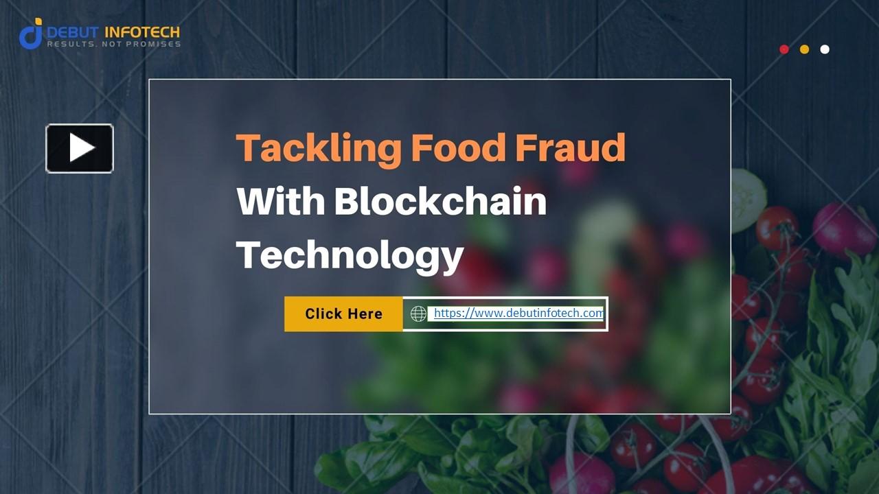 PPT – Tackling Food Fraud With Blockchain Technology PowerPoint presentation | free to download ...