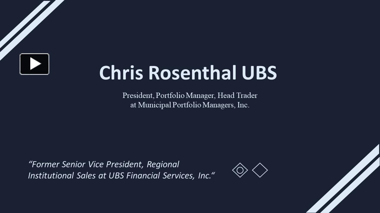 PPT – Chris Rosenthal UBS - Possesses Great Communication Skills PowerPoint presentation | free ...