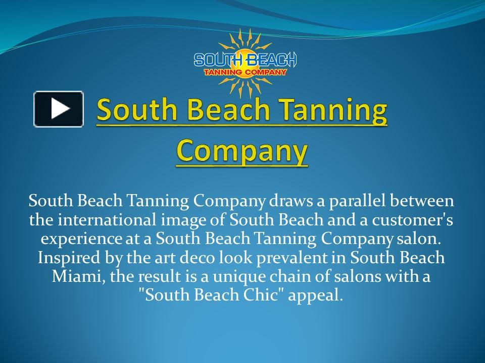 Best Beauty Salons for Spray Tanning presentation | free to download