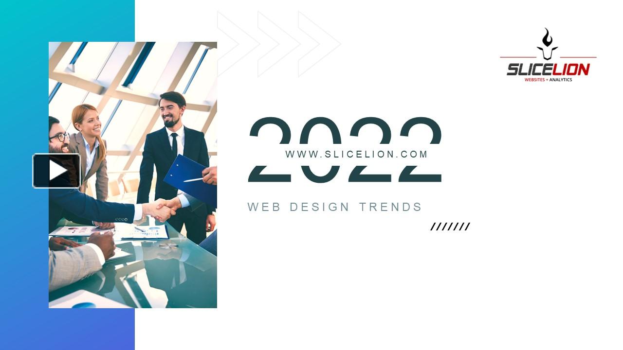 Web Design Trends: for 2022. presentation | free to download
