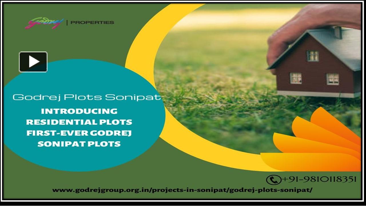 PPT – Godrej Plots Sonipat Plots Master Plan | Godrej Properties PowerPoint presentation | free ...