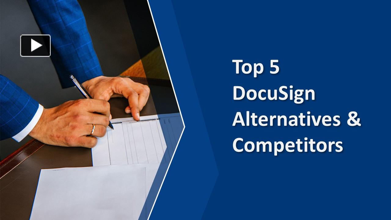 PPT – Top 5 DocuSign Alternatives & Competitors PowerPoint presentation | free to download - id ...