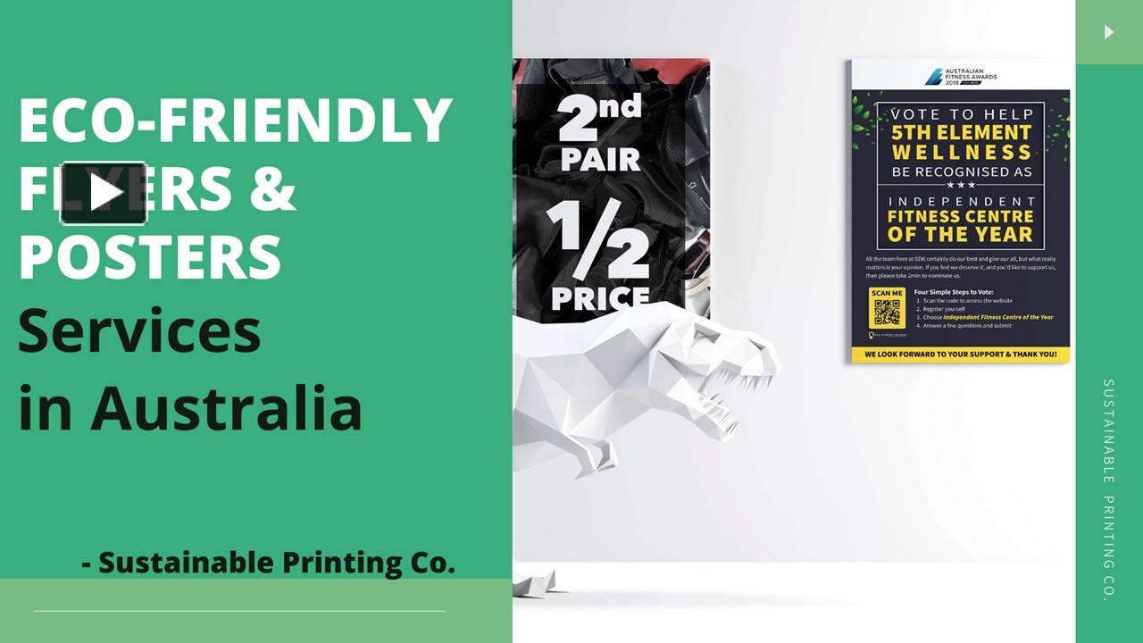 PPT – Eco-Friendly Flyers & Posters Printing | Sustainable Printing PowerPoint presentation ...