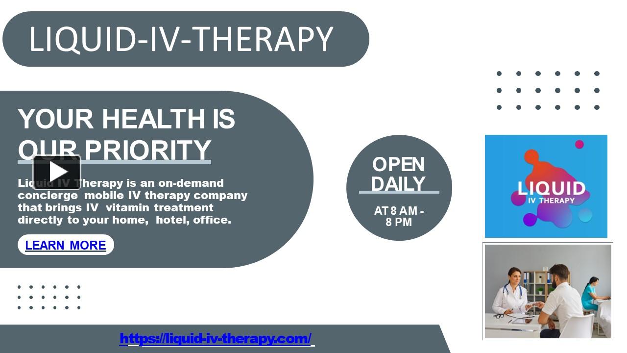 PPT – BENEFITS OF IV HYDRATION THERAPY PowerPoint presentation | free to download - id: 955863-NDhhZ