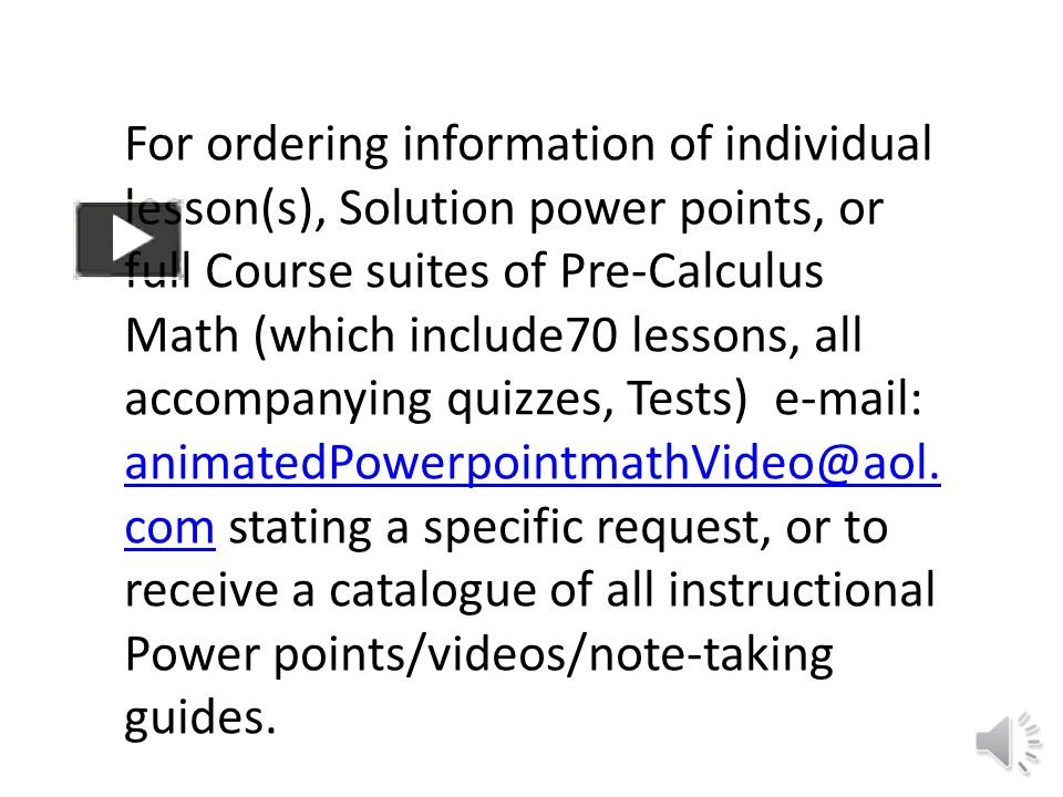 PPT – 4_2_Trig_Functions_the_Unit_Circle_P_Calc_CW_L_V_Pt_1a ...