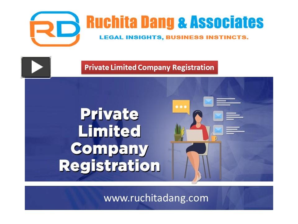 PPT – Private Limited Company Registration PowerPoint presentation ...