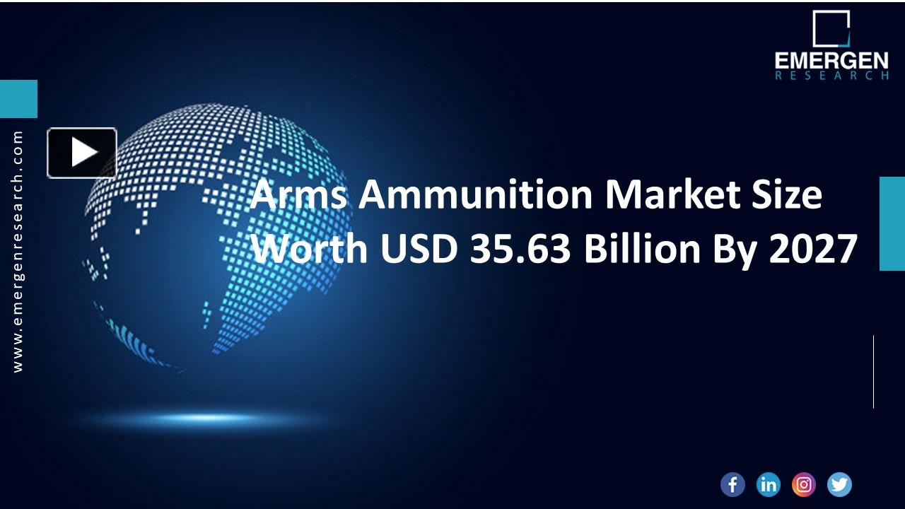 Arms Ammunition Market Size Worth USD 35.63 Billion By 2027 presentation | free to download