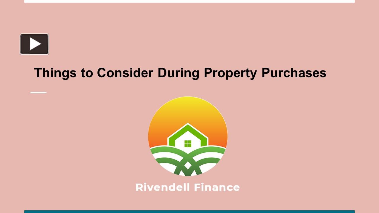 PPT – Things to Consider During Property Purchases (1) PowerPoint presentation | free to ...