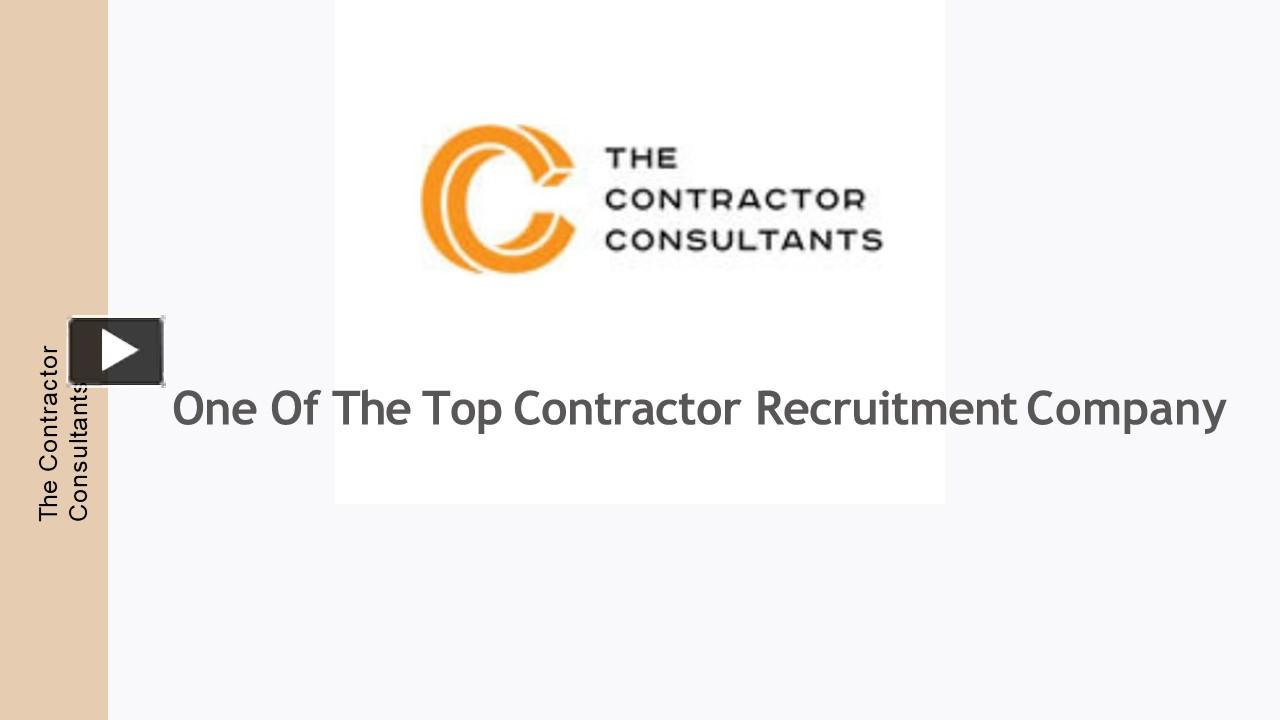 PPT – Choose your hiring from Top Contractor Recruitment Company PowerPoint presentation | free ...
