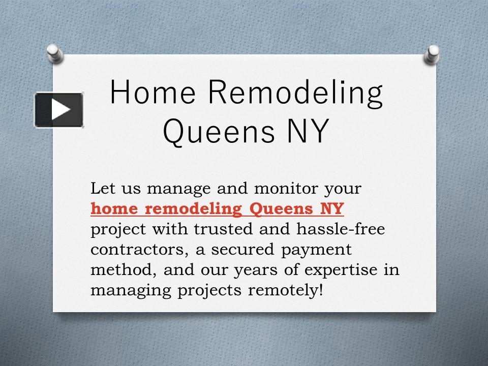 PPT – Home Remodeling Queens NY PowerPoint presentation | free to download - id: 955fef-ZDdlM