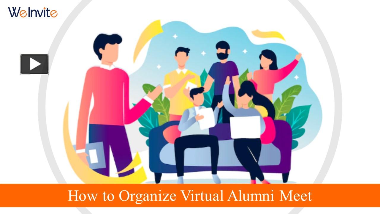 How to Get Started with Virtual Alumni Meetings presentation | free to download