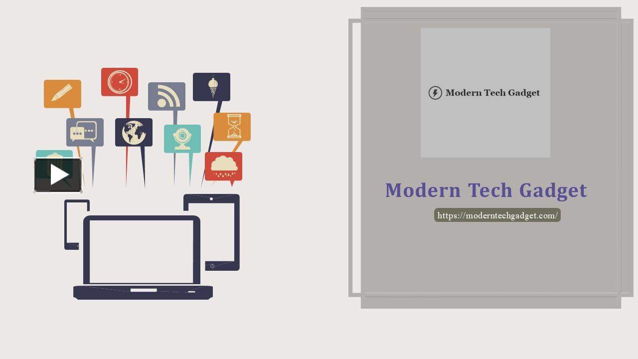 Modern Tech Gadget presentation | free to download