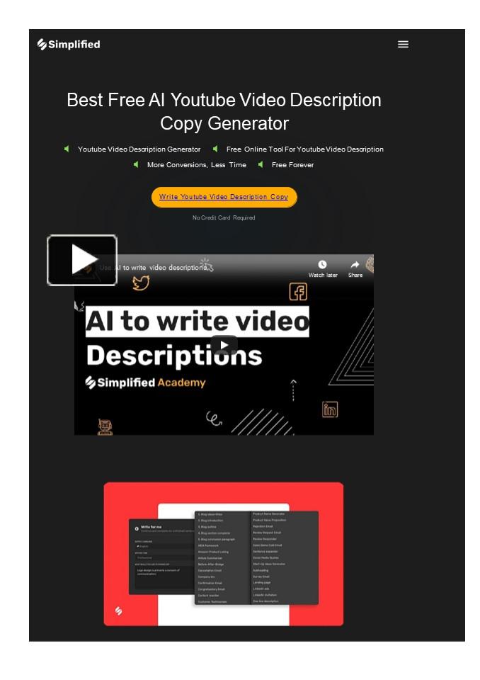 PPT – description generator for youtube PowerPoint presentation | free to download - id: 9565d3 ...
