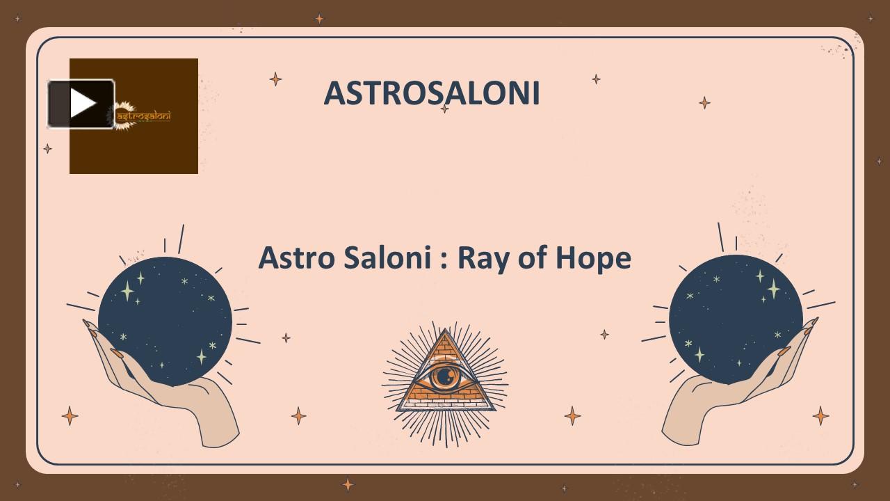 PPT – Astro Saloni PowerPoint presentation | free to download - id: 956b7a-YWYyZ
