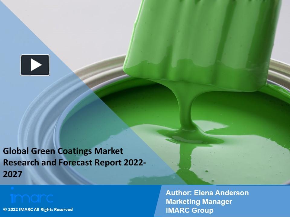 PPT – Green Coatings Market PPT: Growth, Outlook, Demand, Keyplayer Analysis and Opportunity ...