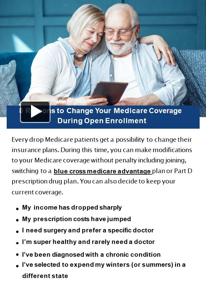 PPT – 8 Reasons to Change Your Medicare Coverage During Open Enrollment PowerPoint presentation ...