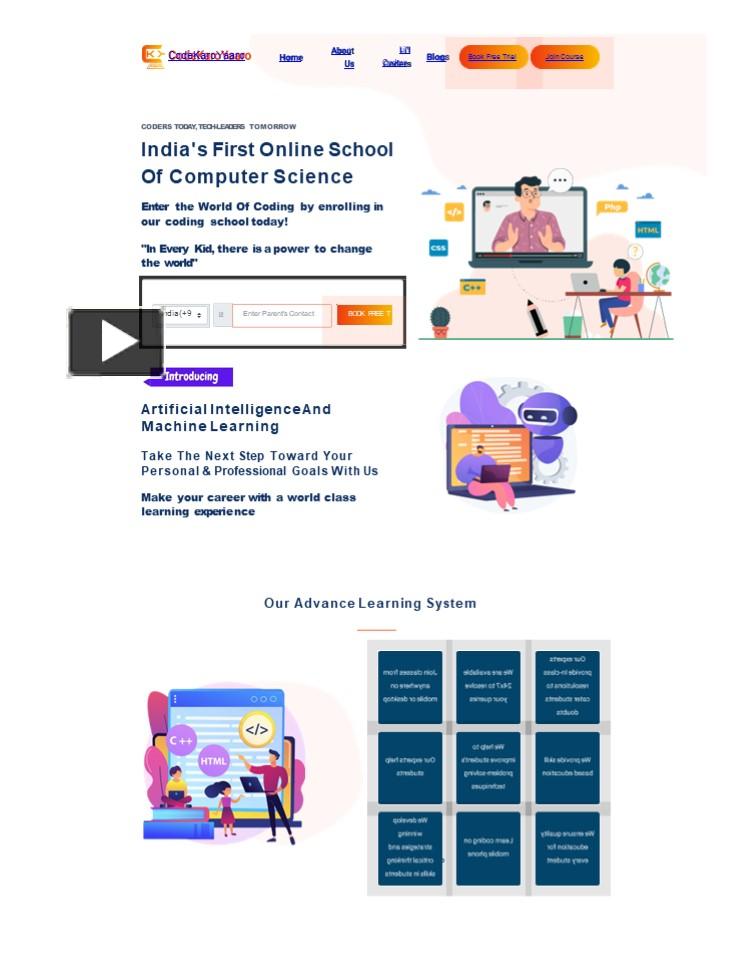 PPT – CodeKaroYaaro Online Coding School PowerPoint presentation | free to download - id: 957fb4 ...