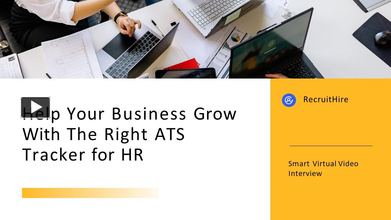 PPT – Help Your Business Grow With The Right ATS Tracker for HR PowerPoint presentation | free ...