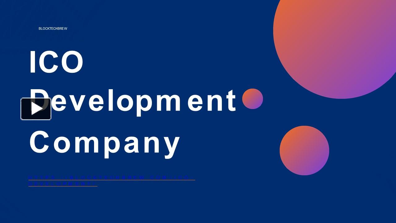 Ppt Ico Development Company Block Tech Brew Powerpoint Presentation