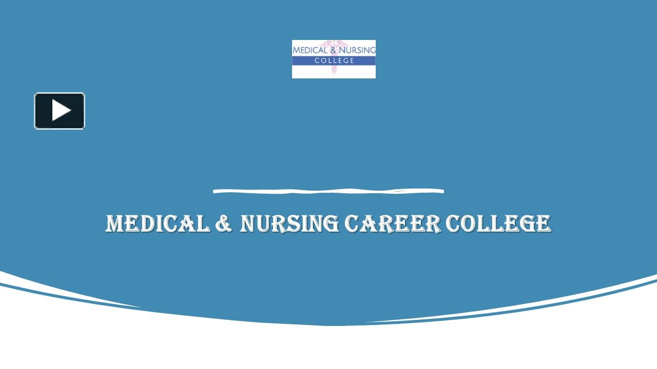 Nursing Assistant Programs Near Me presentation | free to download