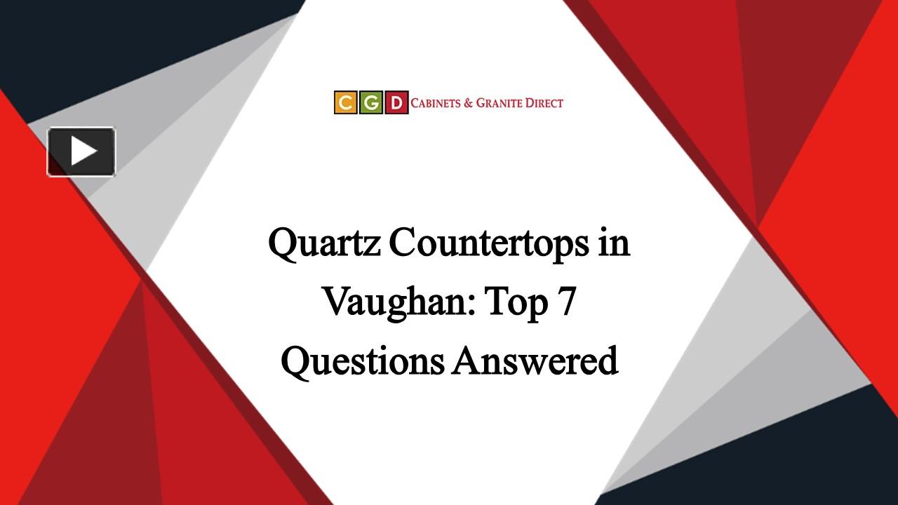 PPT – Most Asked Questions About Quartz Countertops in Vaughan PowerPoint presentation | free to ...