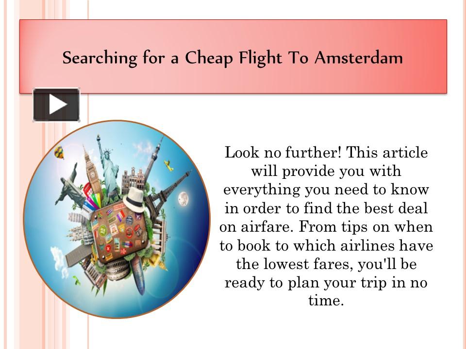 PPT – Tips to Find Cheap Domestic Flights Ticket PowerPoint presentation | free to download - id ...