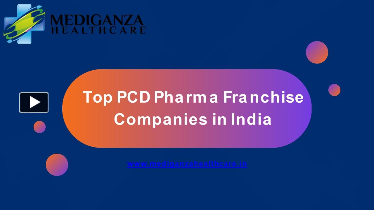 PPT – Top PCD Pharma Franchise Companies in India PowerPoint presentation | free to download ...