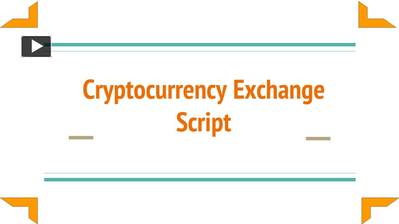 PPT – Get Top cryptocurrency exchange script PowerPoint presentation | free to download - id ...