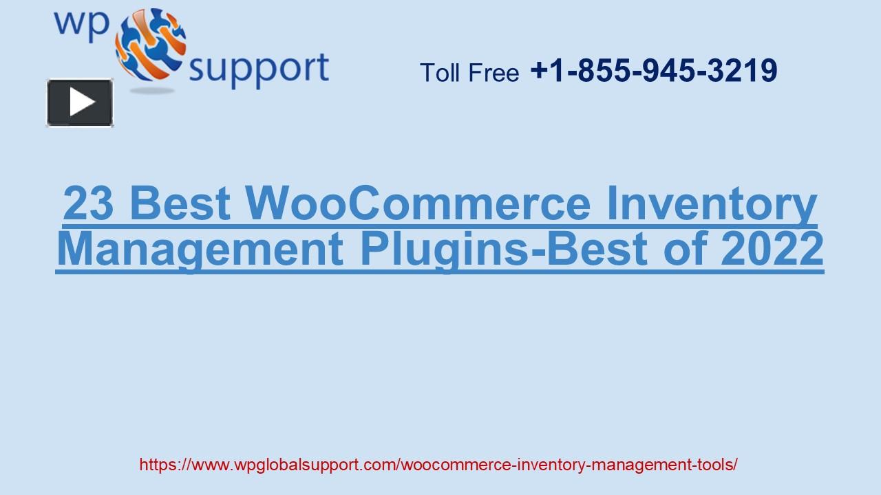PPT – Best WooCommerce Inventory Management Plugins PowerPoint presentation | free to download ...