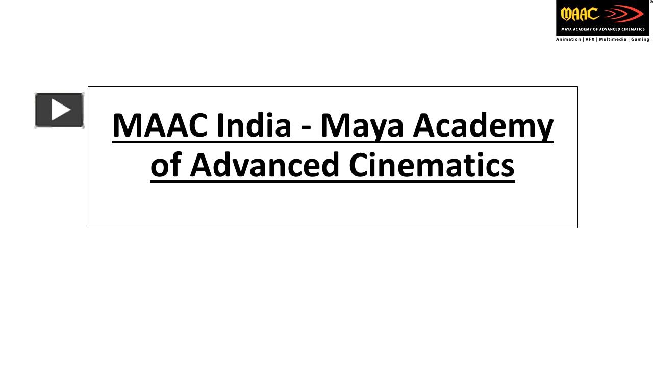 PPT – Best 3D Animation & Filmmaking Course Online | Career in Animation PowerPoint presentation ...