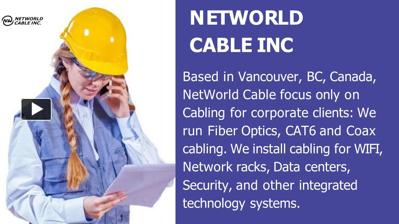 Ppt Structured Cabling Services Powerpoint Presentation Free To Download Id 959479 Zmi5n