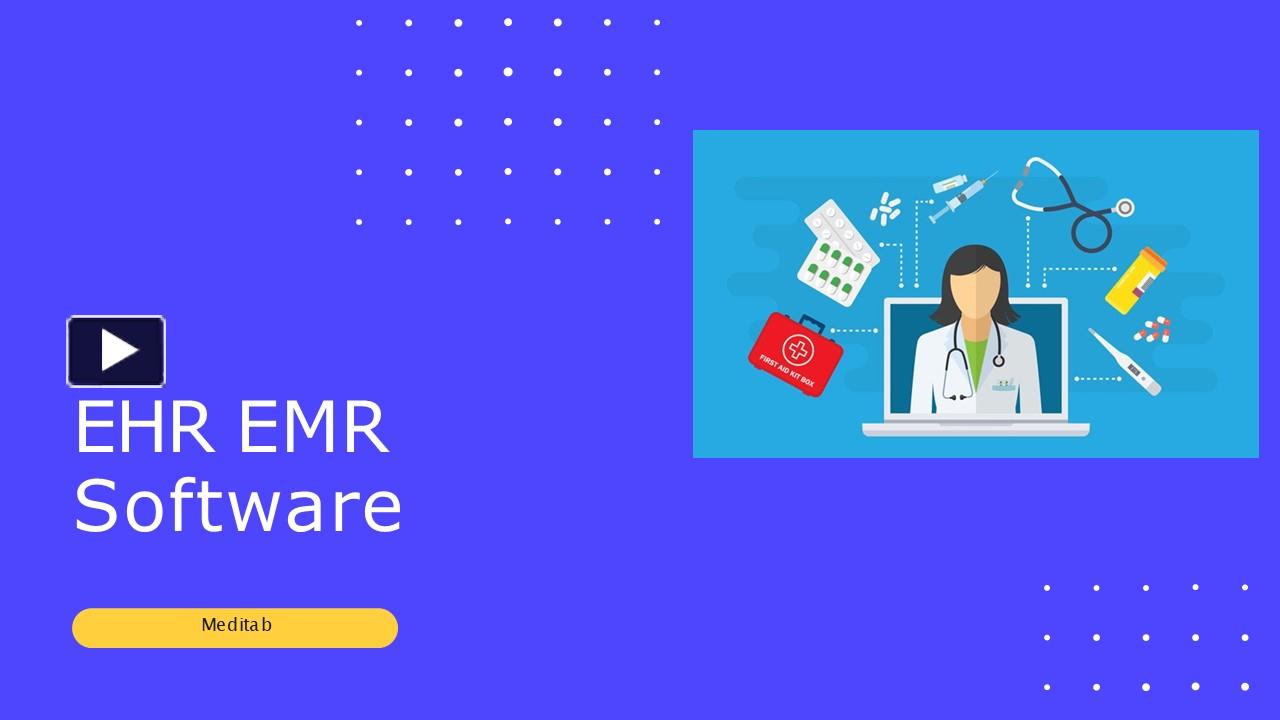 Best EHR EMR Software presentation | free to download