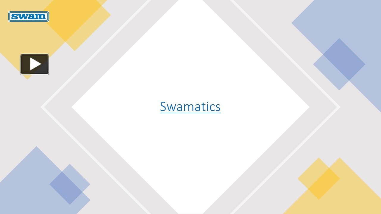 PPT – Swamatics is one of the leading Manufacturing company in India PowerPoint presentation ...