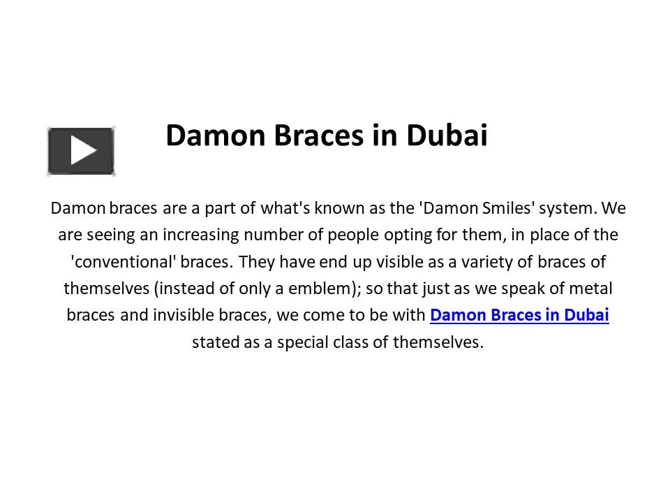 PPT – Best Damon Braces in Dubai PowerPoint presentation | free to download - id: 959dfd-NGNjN
