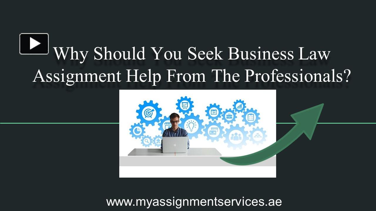 PPT – Business Law Assignment Help | My Assignment Services UAE ...