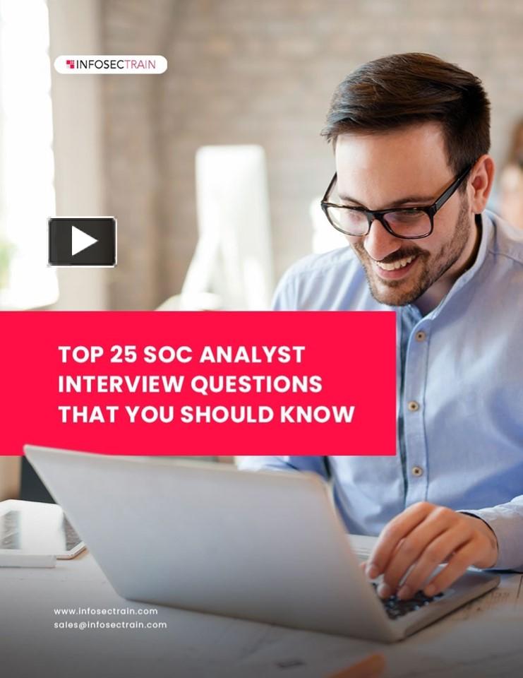 PPT – Top 25 SOC Analyst Interview Questions PowerPoint presentation | free to download - id ...