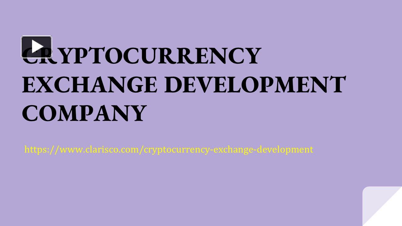 PPT – Cryptocurrency Exchange Development Company PowerPoint presentation | free to download ...