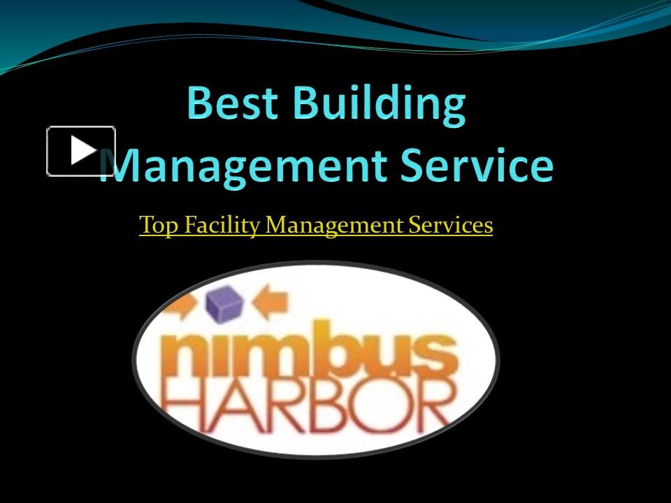 Best Building Management Service presentation | free to download